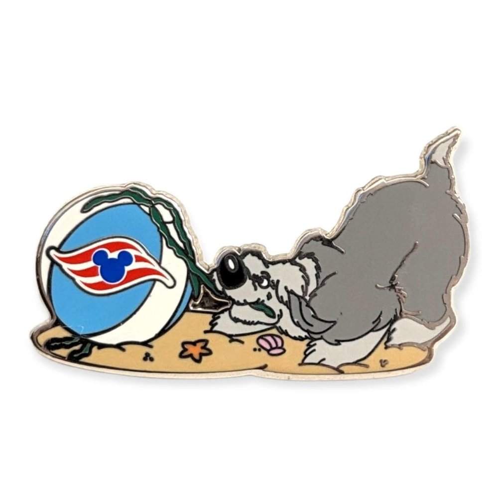 Little Mermaid Disney Cruise Line Pin Beach Ball Max Gem